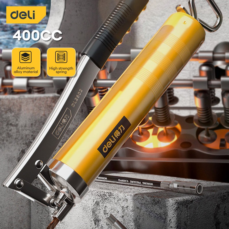 Deli Tool 400cc Grease Gun Heavy Duty | Shopee Philippines