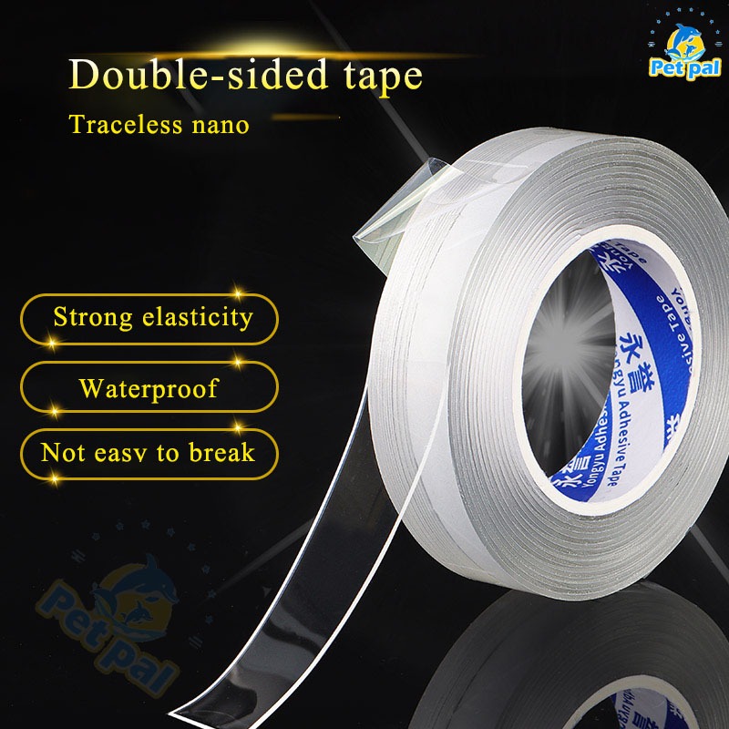 Strong Viscosity Waterproof Reusable Multifunction Sticky Tapes Nano Double Sided Tape for fish ...