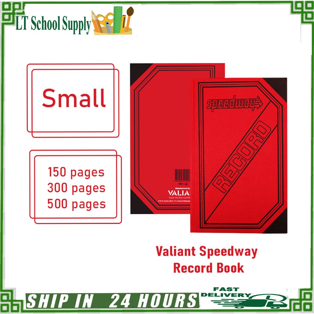 Valiant Speedway record book Small | Shopee Philippines