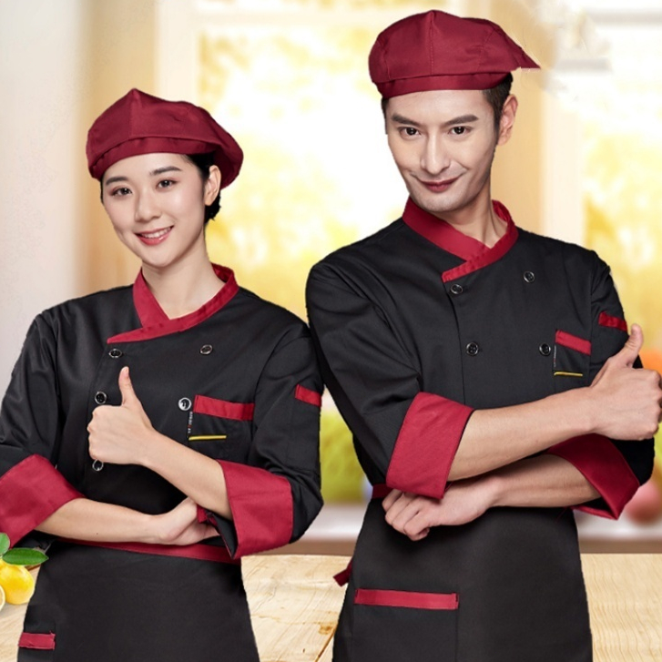 New Chef Uniform M-2XL For Men/Women Comfortable Chef Jacket Hotel ...