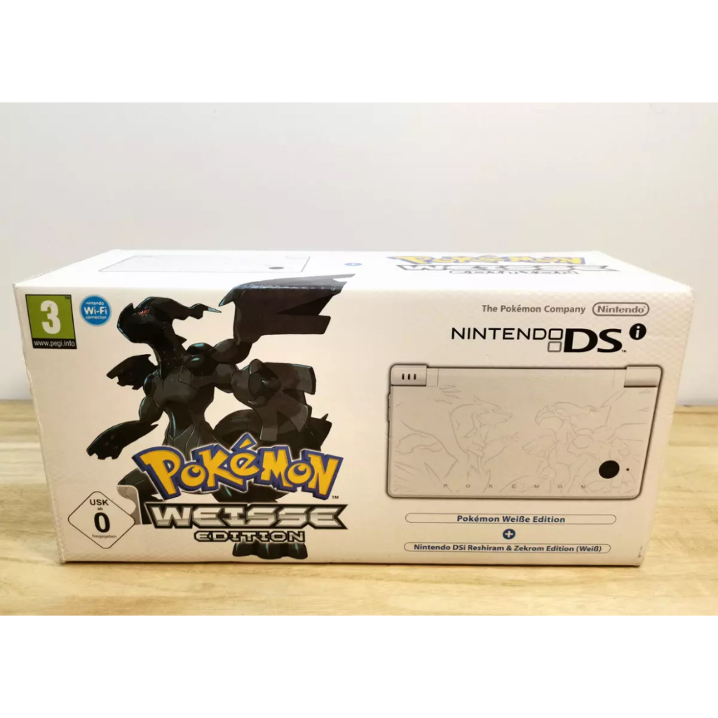 Nintendo DSi White Edition + Pokemon White Edition(Boxed) | Shopee ...