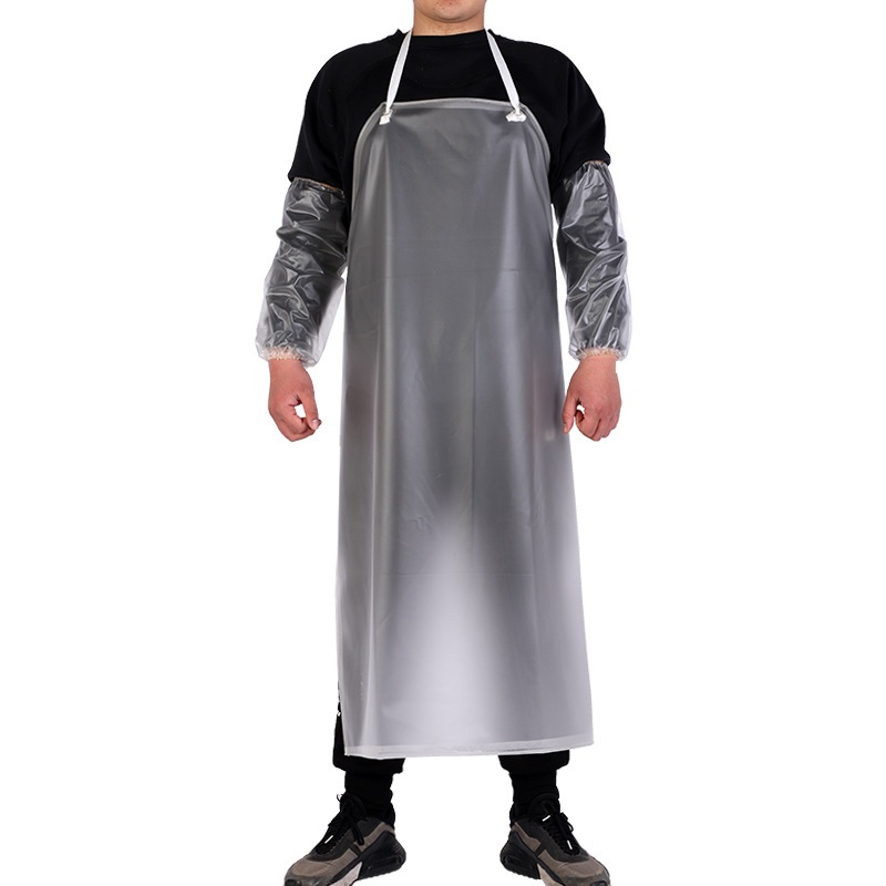 New Transparent Apron Waterproof Oil-proof Acid and Alkali Resistant ...