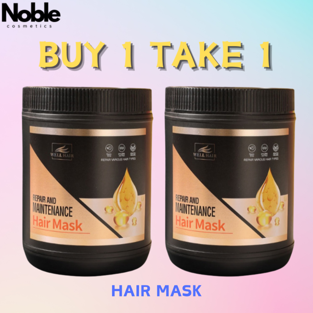 【Buy 1 Take 1】Well Hair Mask Repair Damage hair Maintenance Hair Care ...