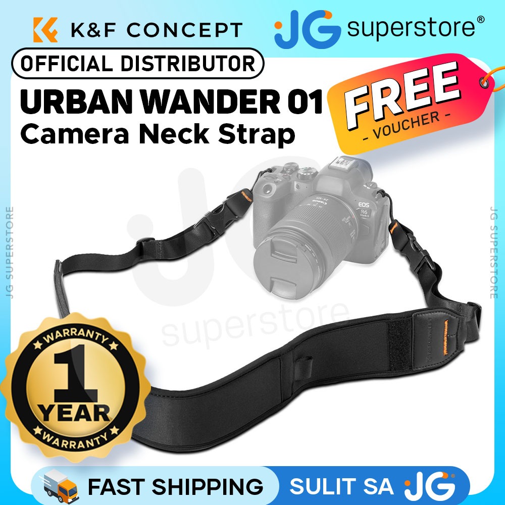 K&F Concept Camera Neck Strap Sling 40Kg Max Payload, 52" Max Length ...