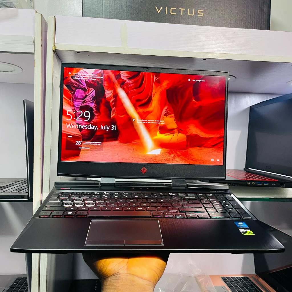 HP Omen 15 Gaming || Intel Corei7 Plus - 8750H 8th Gen @2.20Ghz (12CPUs ...