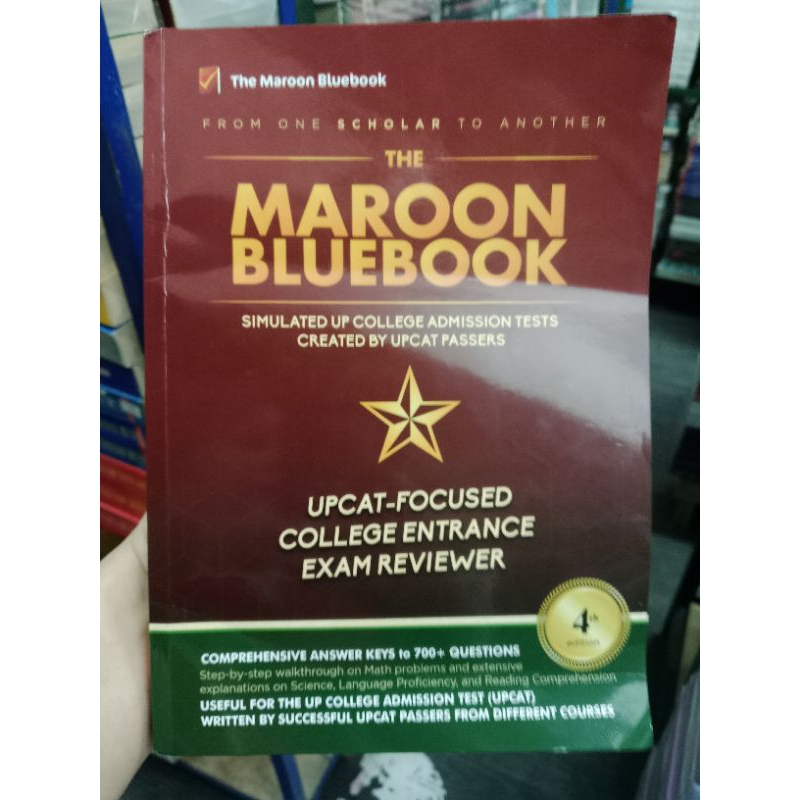 The Maroon BlueBook 4th Edition | Shopee Philippines