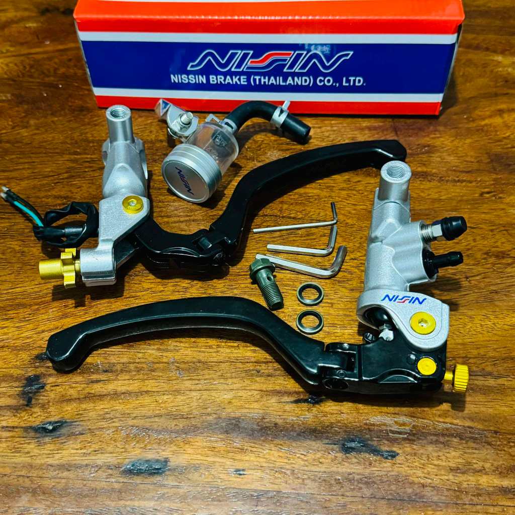 NISSIN Single Tank Brakemaster+Clutch/Brake for R150, Xrm, Rs125, Tmx ...