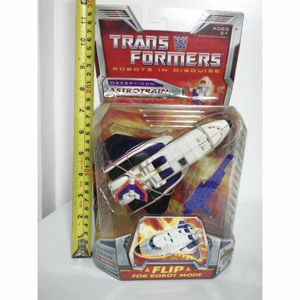 Transformers rid Astrotrain triple changer deluxe class | Shopee ...