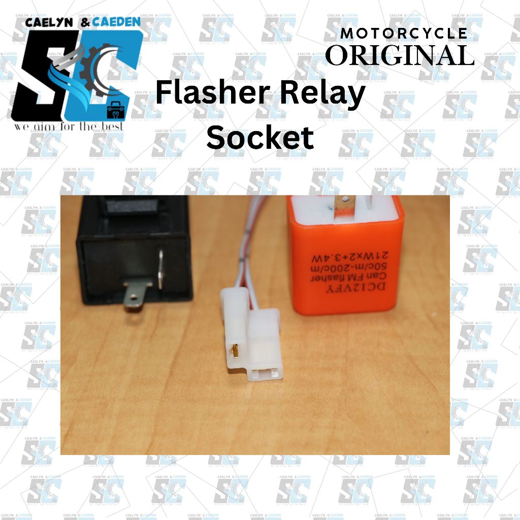 Flasher Relay Socket for Motorcycle - Japan Auto Wire Connector ...