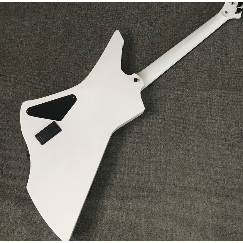 Factory Guitar Explorer ESP Electric Guitar White Solid Body Snake ...