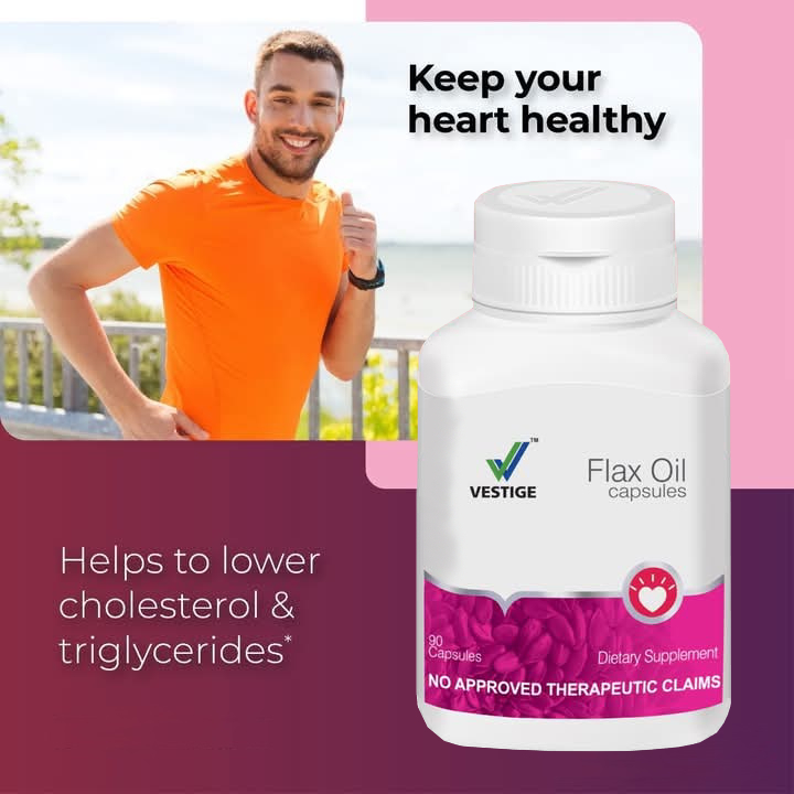 Vestige Flax Oil Capsules Dietary Supplement | Shopee Philippines