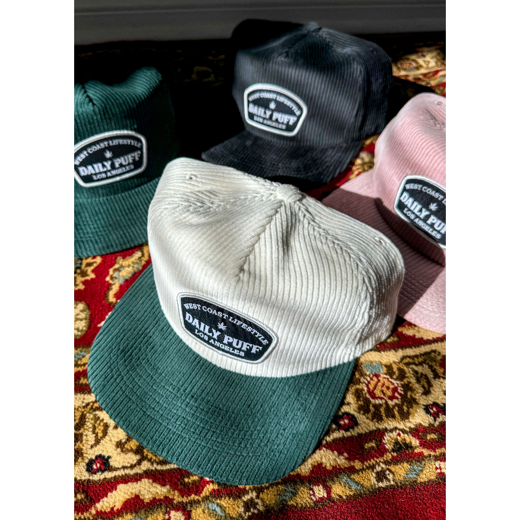 DAILY PUFF PREMIUM SNAPBACK CORDUROY V2 | Shopee Philippines