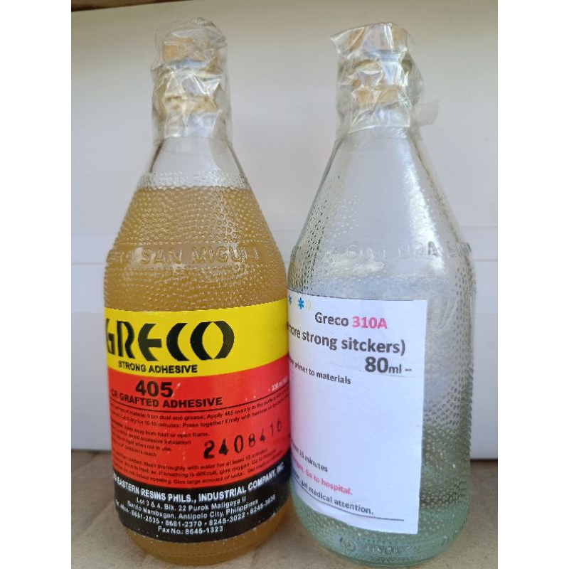Greco Super power adhesive 405+ Greco rubber primer 310A for Reglue ...