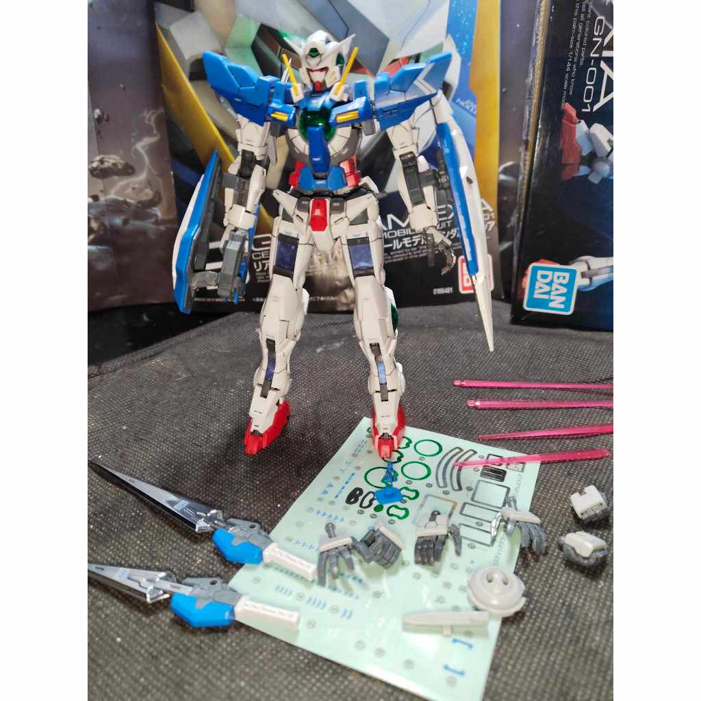 Gundam RG Exia 1/144 Built | Shopee Philippines