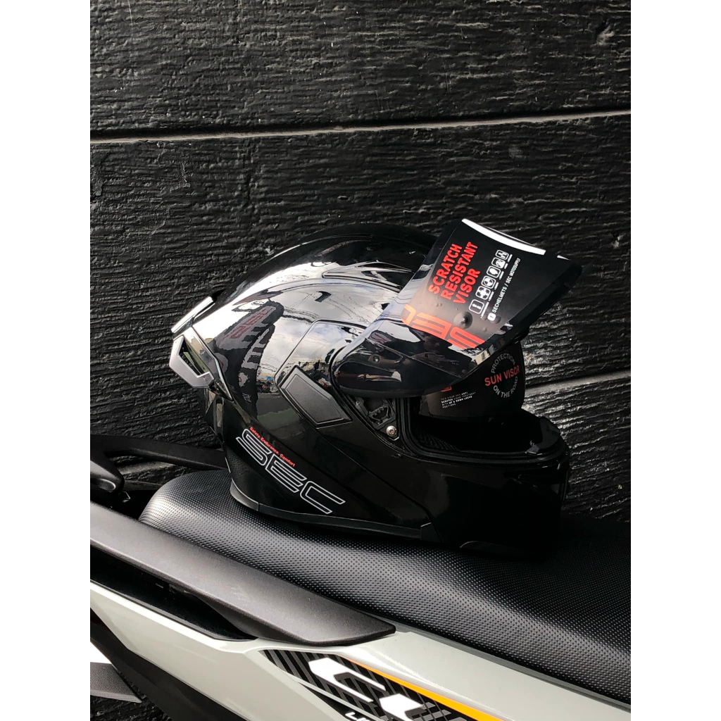 SEC WHIRLWIND SOLID MODULAR HELMET | Shopee Philippines