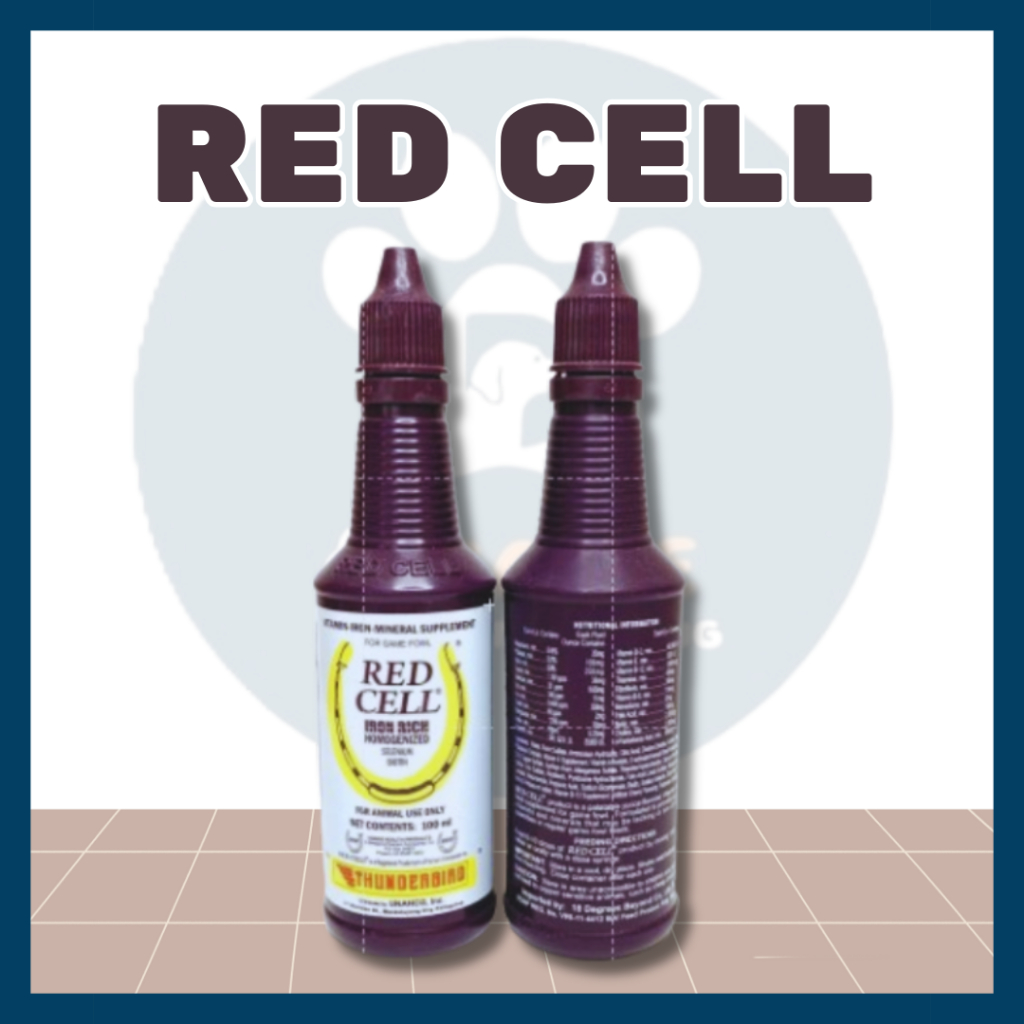 [CARE AGRIVET] Red Cell Iron Rich Gamefowl / Para sa Manok Panabong ...