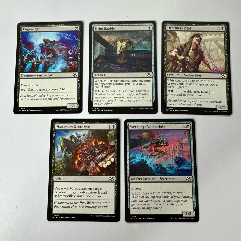 ENGINE RAT GRIM BAUBLE DEATHLESS PILOT MAXIMUM OVERDRIVE WRECKAGE ...