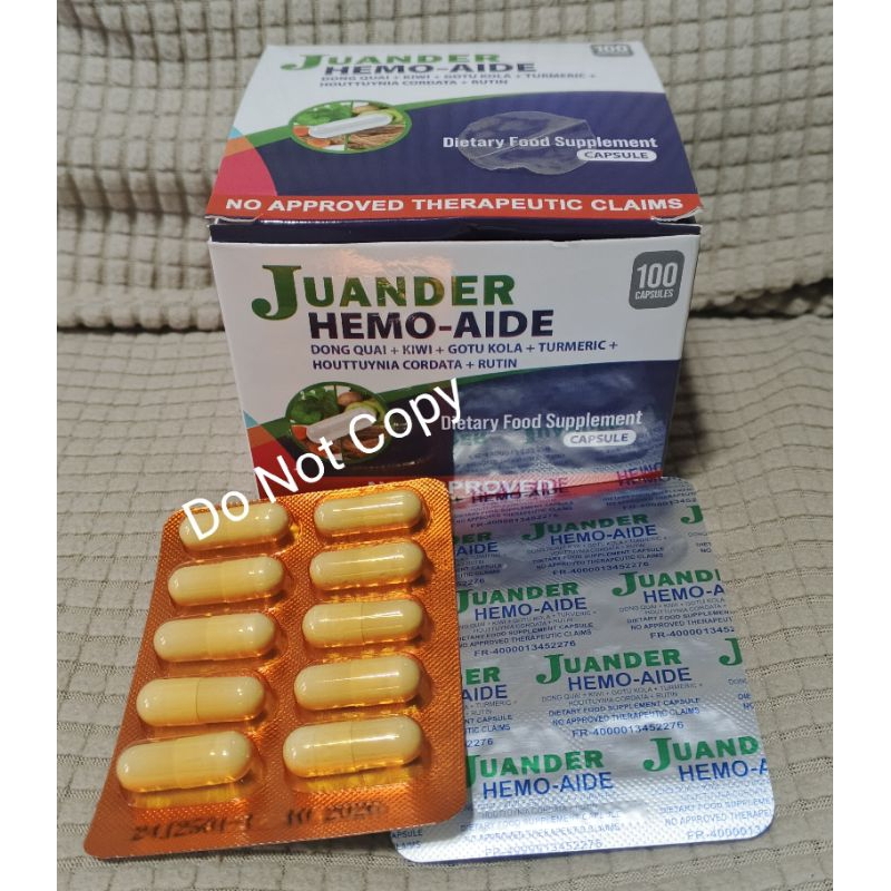 Juander Hemo-Aide (1pad) | Shopee Philippines