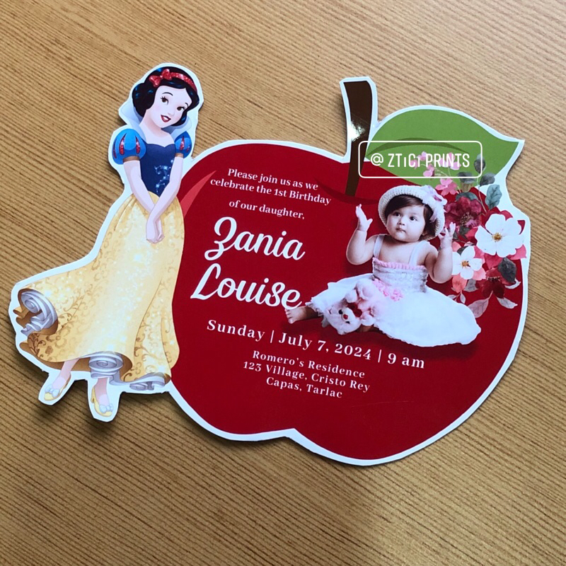 Cut-Out Invitation for Birthday & Christening | Shopee Philippines