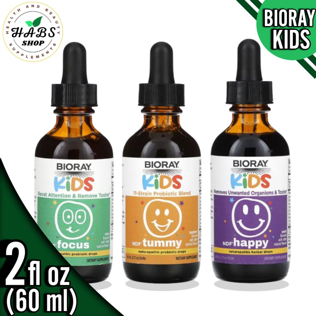 Bioray, Kids, NDF Happy, Focus, Tummy 2 fl oz (60 ml) | Shopee Philippines