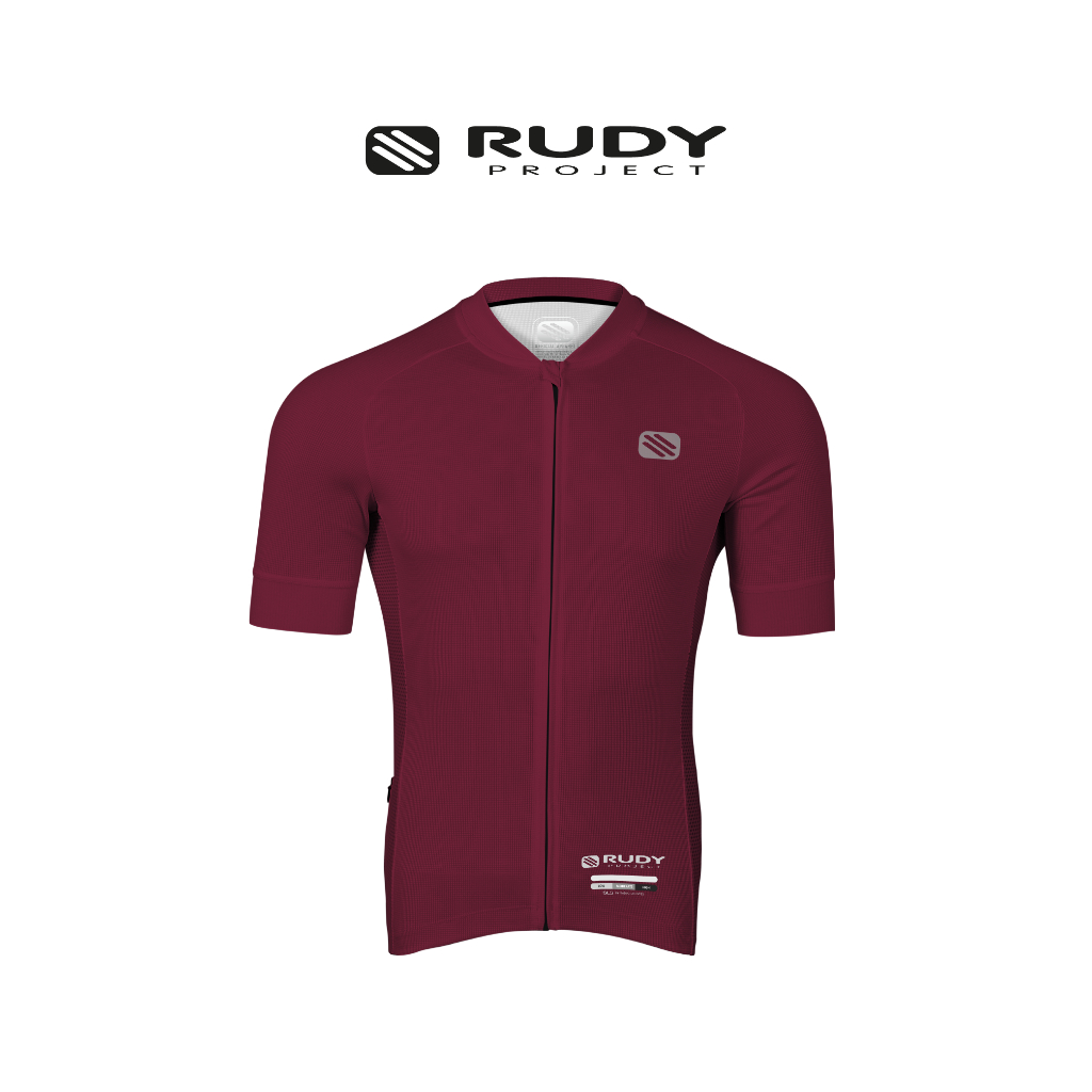 Rudy Project Core Emblem Cycling Jersey in Maroon | Shopee Philippines