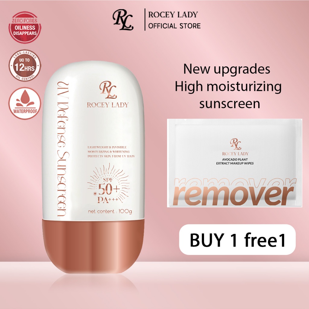 Buy 1 take 1 ROCEY LADY Sunblock Face And Body Niacinamide | Spf50 Pa ...