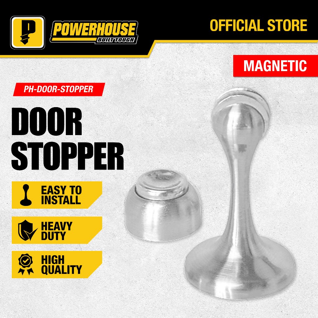 Powerhouse Magnetic Door Stopper PHDH | Shopee Philippines