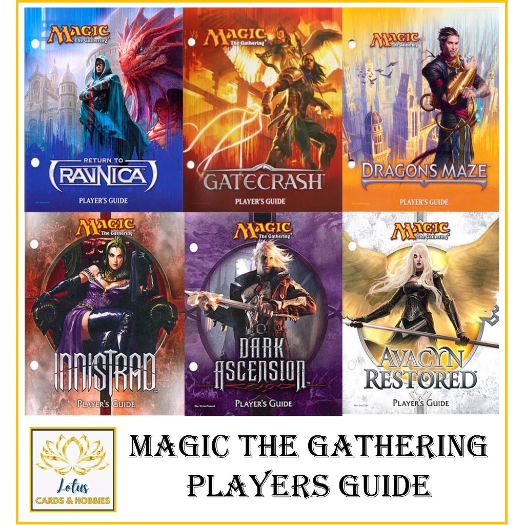 Magic the Gathering | Player's Guide (Collector's Item) | Shopee ...
