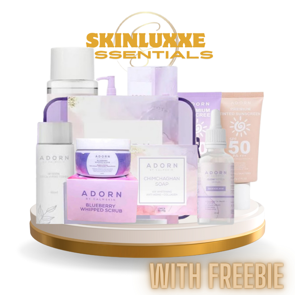 Adorn Radiance Exfoliating Set Blueberry Whipped Scrub Chimchaghan Soap ...
