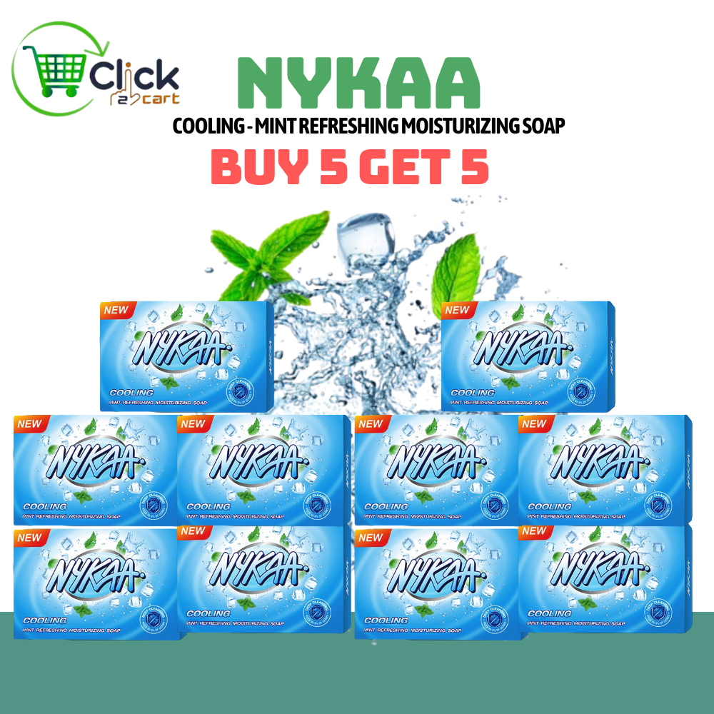 Nykaa soap Mint Refreshing Cooling and Moisturizing 100g Body Wash Body ...