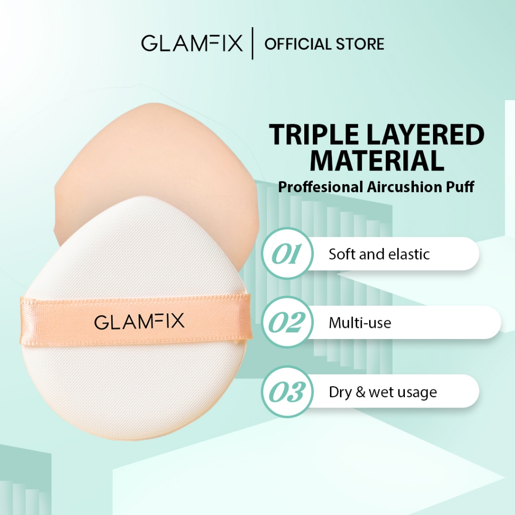 GLAMFIX Professional Aircushion Puff | Shopee Philippines