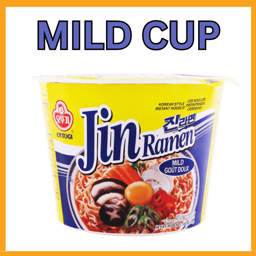 Jin Ramen Ottogi Big Cup Mild Ready to Eat Instant Noodles [original] | Shopee Philippines