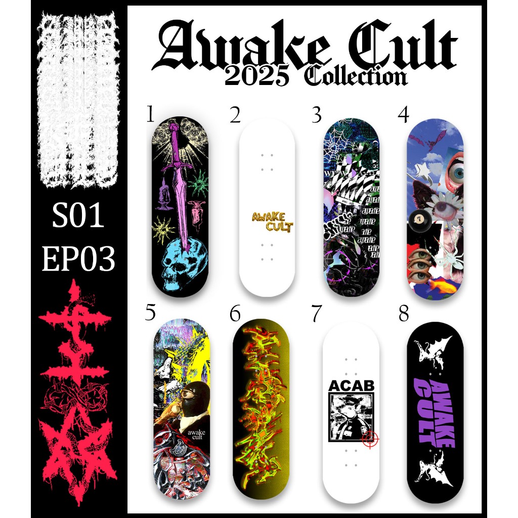 Awake Cult | 2025 Collection S01 Ep03 (Real Wear Gfx) | Shopee Philippines
