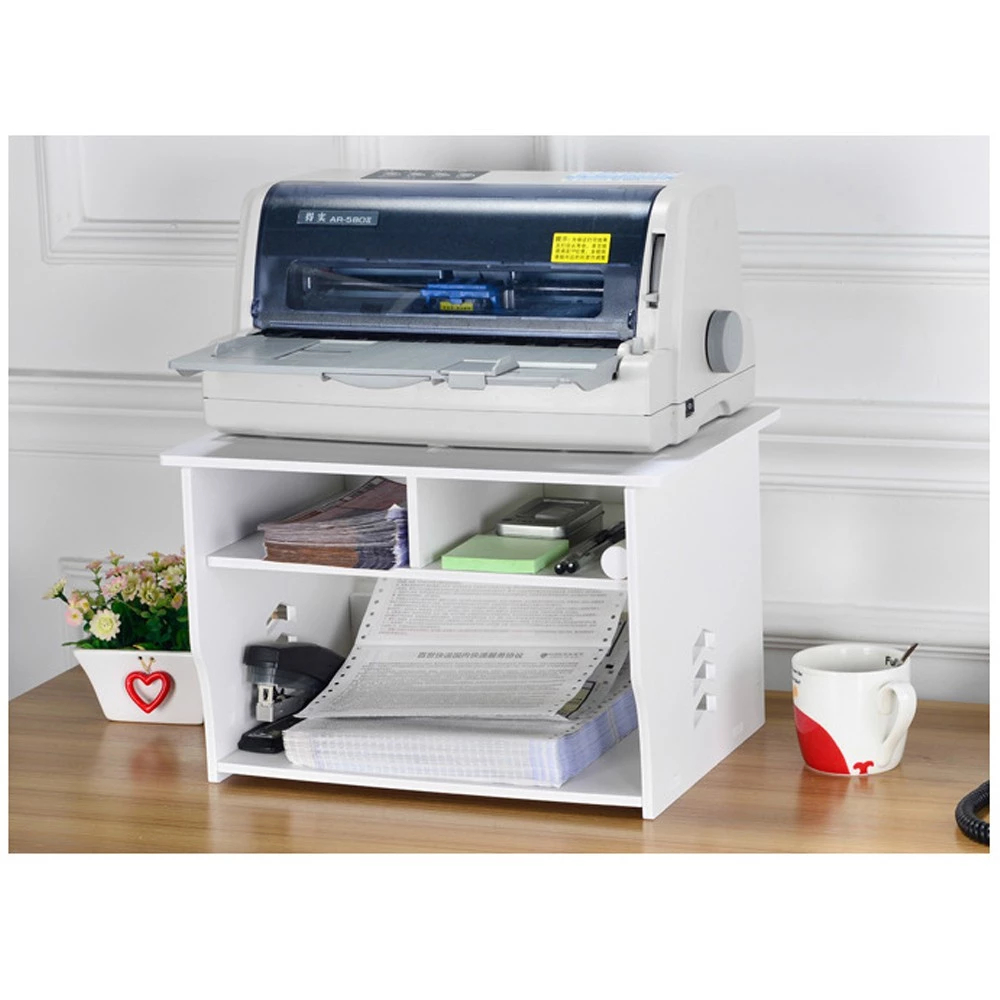 Office Desktop Storage Organizer Printer Rack Stand | Shopee Philippines