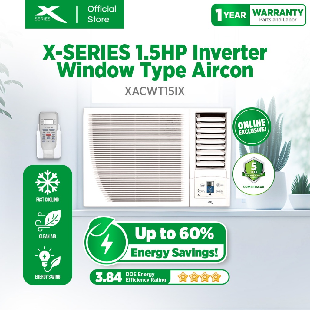 window type aircon 1.5 - Best Prices and Online Promos - Apr 2026 ...