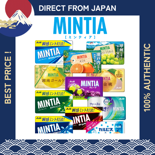 【Grand Opening Sale】Asahi Mintia 10 flavors tablets 50 grains / Direct From Japan | Shopee ...
