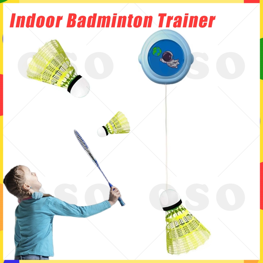 Badminton Practice Equipment Selfstudy Indoor Badminton Trainer ...