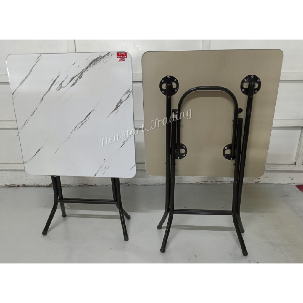 Folding Table/lamesa (Heavy Duty) 60X60 (High) | Shopee Philippines