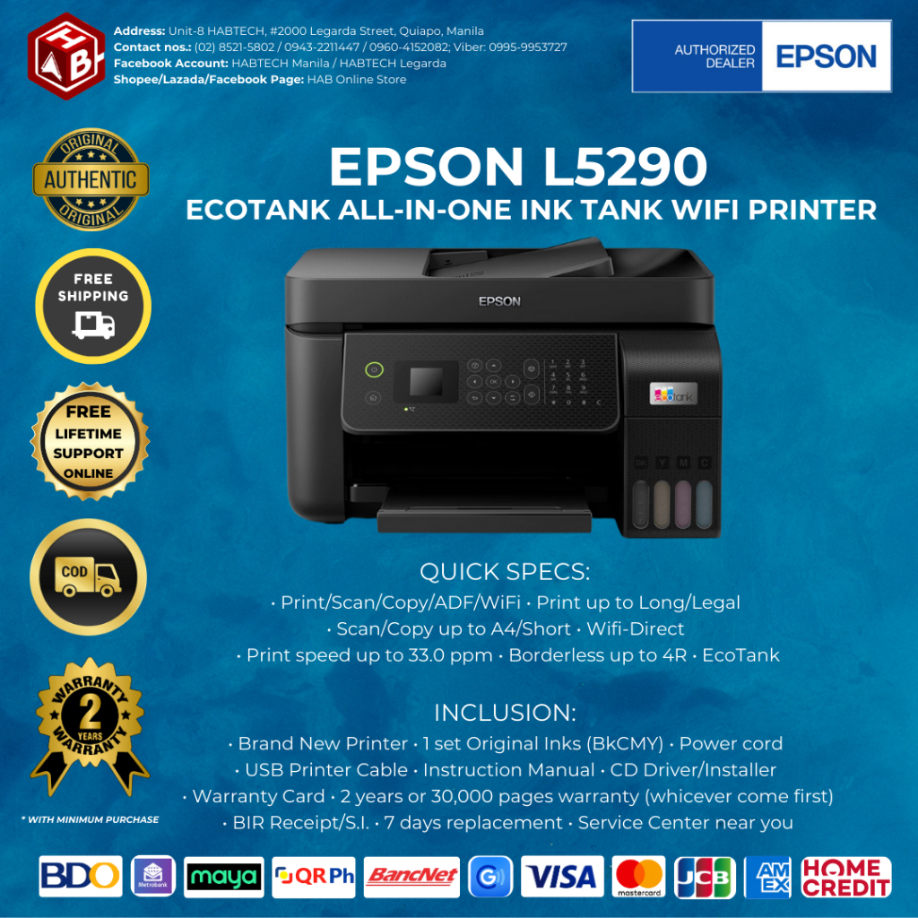 Shop epson printer with scanner for Sale on Shopee Philippines