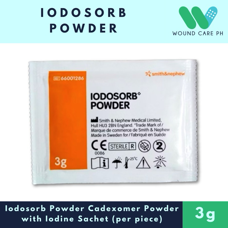 Iodosorb Powder Cadexomer Powder with Iodine Sachet | Shopee Philippines