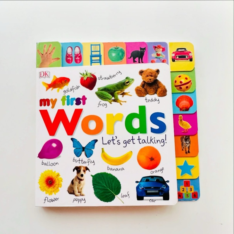 DK: My First Words Let's Get Talking! (Tabbed Board Book) | Shopee ...