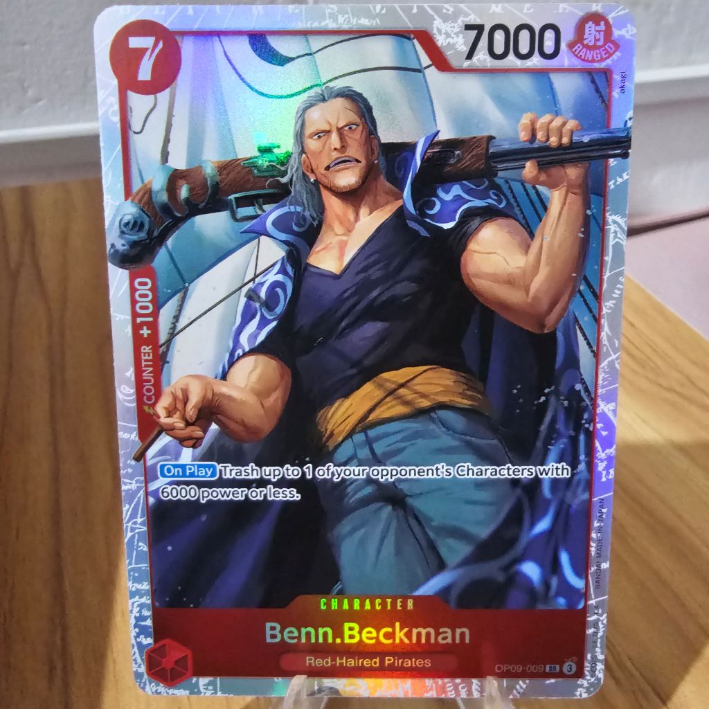ONE PIECE OP09-009 ENGLISH SR BENN BECKMAN | Shopee Philippines