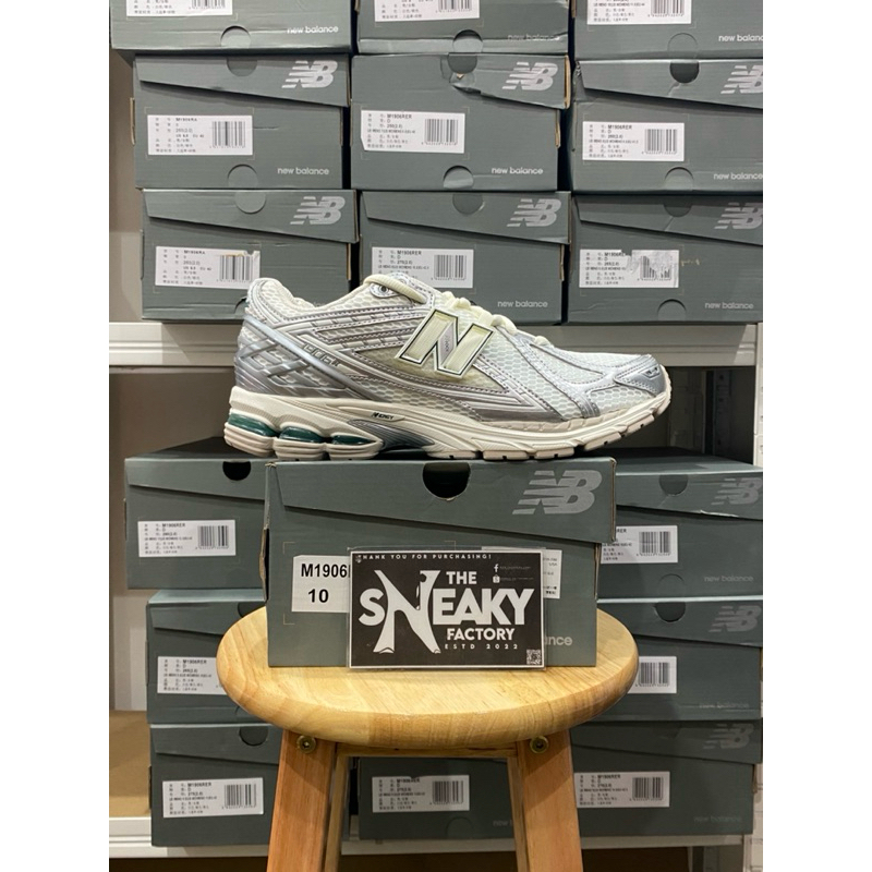 SNEAKY UA SHOE [ M BATCH ] NBB 1906r SILVER METALLIC | Shopee Philippines