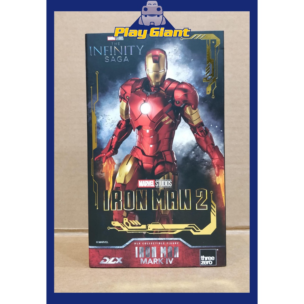 Threezero DLX Iron Man Mark 4 Action Figure | Shopee Philippines