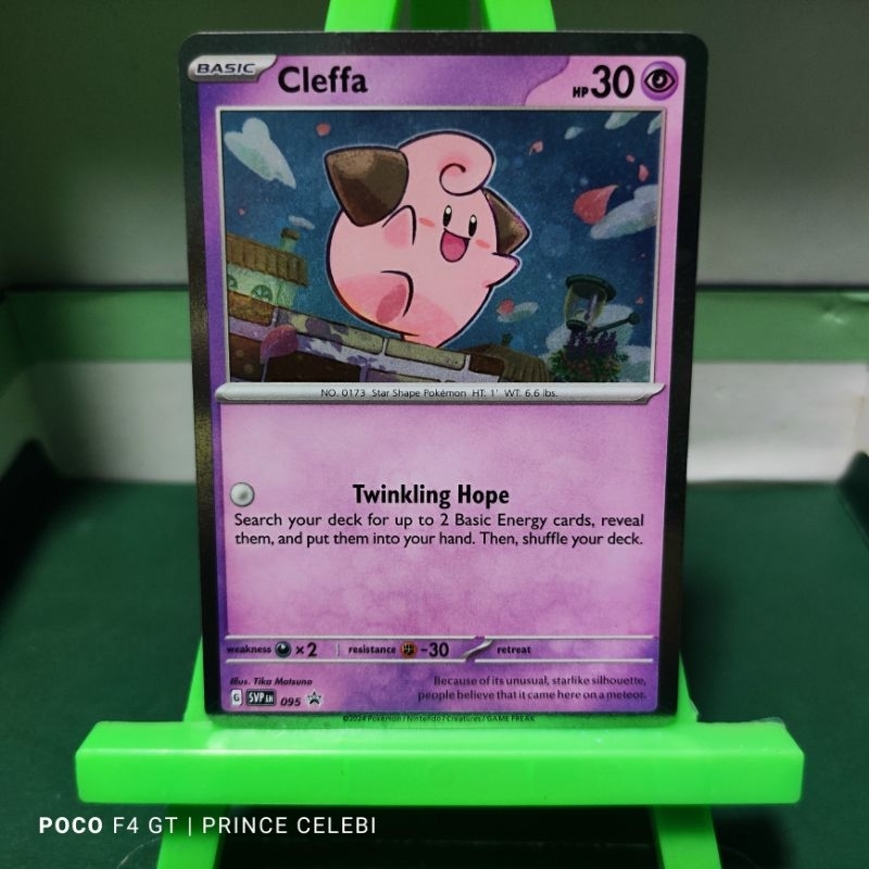 Pokemon TCG - Cleffa (H) | Shopee Philippines