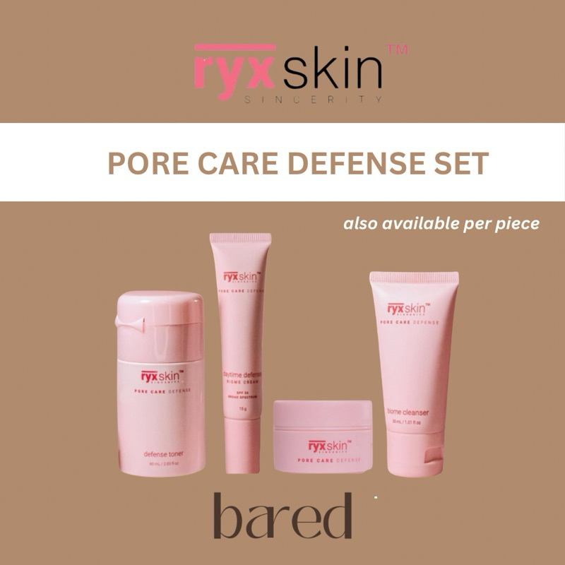 RYX SKIN | Pore care defense skincare set | Shopee Philippines