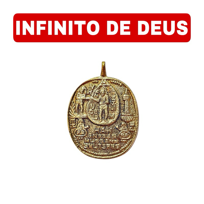 Infinito De Deus Medium na Medalyon Pendant Necklace | Shopee Philippines