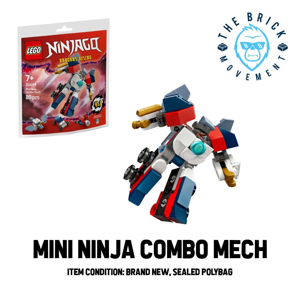 NINJAGO Mini Ninja Combo Mech Polybag / Paper Bag | Shopee Philippines