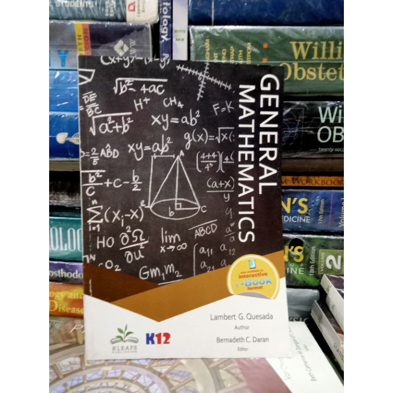 GENERAL MATHEMATICS FOR SENIOR HIGH(NEW) | Shopee Philippines