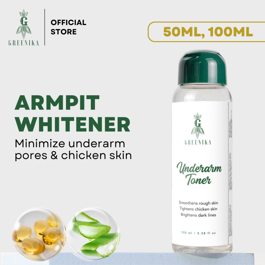 [ UNDERARM TONER ] Greenika Whitening Underarm Toner w/ Niacinamide ...